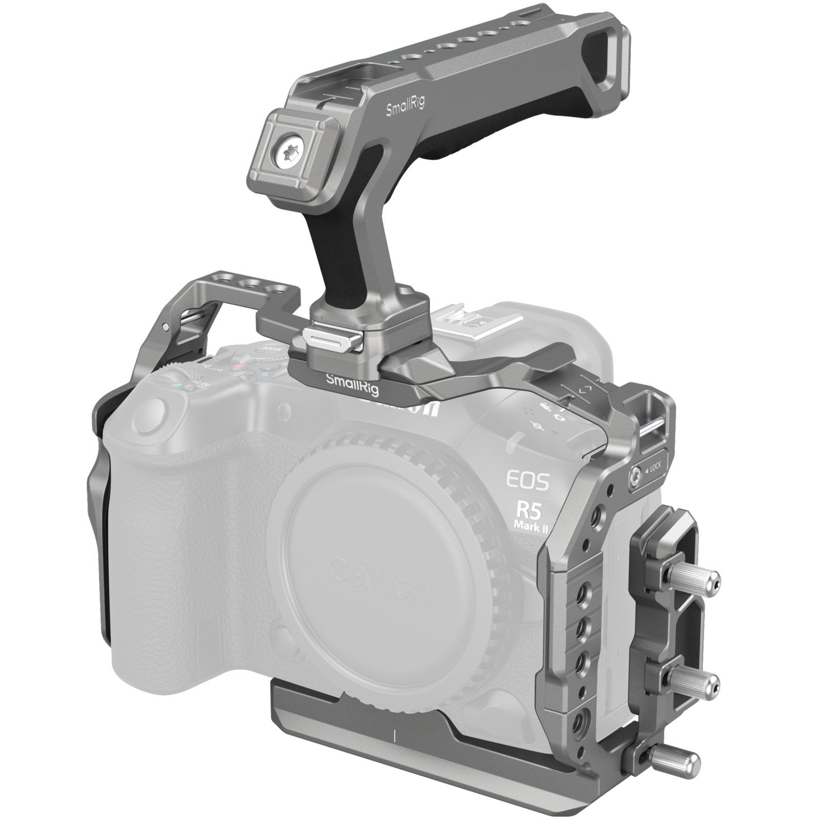 SmallRig HawkLock Quick Release Cage Kit for Canon EOS R5 Mark II 5029 ...